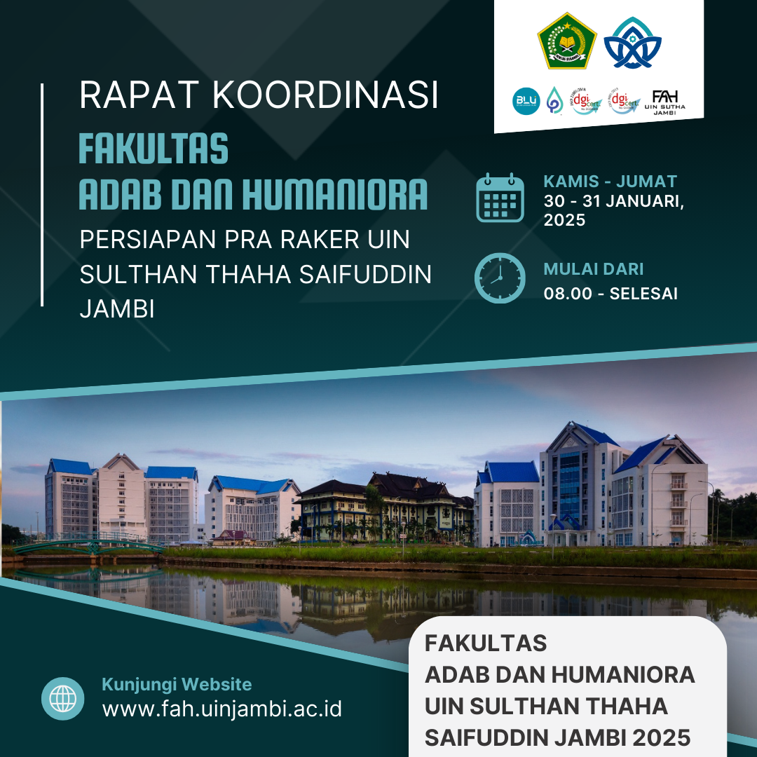 Pra Raker Fakultas Adab dan Humaniora 2025 - Fakultas Adab Dan Humaniora UIN STS Jambi